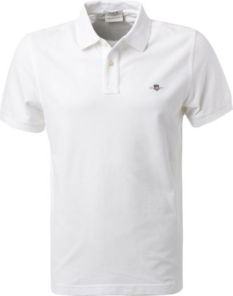GANT Herren Polo-Shirt weiß