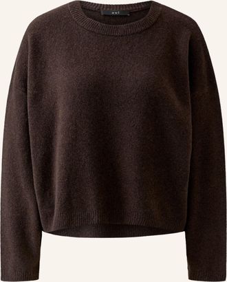 Oui Pullover Nila braun