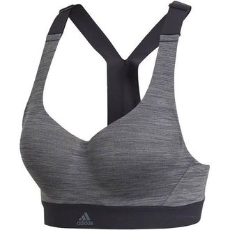 adidas Damen Stronger For It Racer-Back Heather Sport-BH