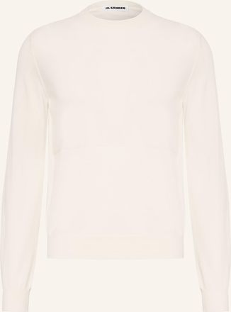 Jil Sander Pullover Aus Merinowolle weiss