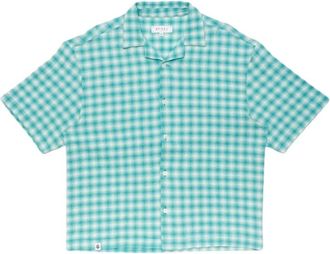 Edwin Homme, Chemises, Vert, Taille: L Short Sleeve Chemises