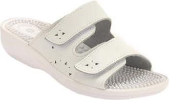 Pediconfort Mules Semelle int&eacute;rieure Picots massants - Femme - Taille : 41 - Couleur : Blanc