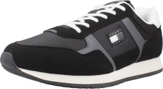 Tommy Jeans Herren TJM Runner Casual Em0Em01590 Low Top, Black (Black), 42 EU