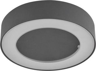 Globo Lighting Lampe dext&eacute;rieur led anthracite 1x led &aacute; 12W dont 12 watts en aluminium opale moul&eacute; sous pression IP65