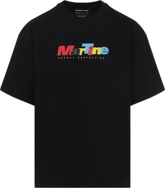 Martine Rose Homme, Tops, Noir, Taille: S Classic T-Shirt