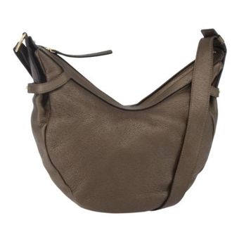 Ferragamo Pre-owned Leder Schultertasche - - Pre-owned - Damen - Braun - ONE SIZE