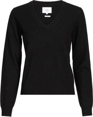 Au Printemps Paris Kaschmirpullover - Schwarz