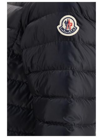 Moncler Womens Down Jacket Igelhood Black Polyamide