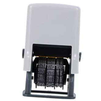 STOBOK Siegelstempel Individueller Stempel Name Und Datum Ihre Kleine Unterschrift Selbstfärbender Roll