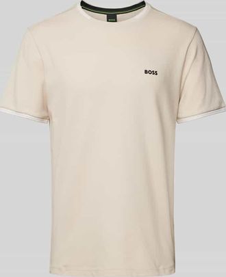 HUGO BOSS T-Shirt mit Label-Print Modell Taul