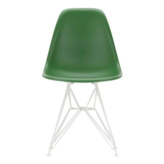 Vitra Chaise DSR Plastic - piètement blanc epoxy - Charles & Ray Eames Vitra