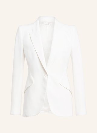 Alexander McQueen Mcqueen Blazer Peak weiss