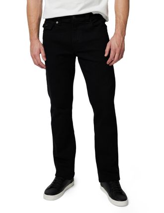 True Religion Ricky Flap Sn, Herren-Jeans mit Schrittl&auml;nge 81,3 cm, Body Sp&uuml;lung Schwarz, 47