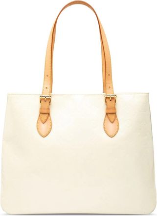 Louis Vuitton Shopper - Monogram Vernis Brentwood - Gr. unisize - in Weiß - für Damen