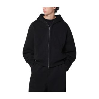 Entire studios Entire Studios - Thermal Hood - Homme - Sweatshirts et sweats &agrave; capuche - Noir - Taille: M