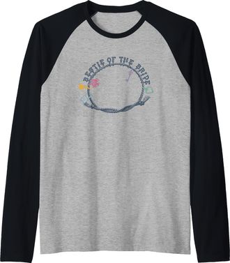 Trendy Apparel Friendship Bracelet Bestie of The Bride Raglan