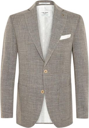 Carl Gross Strukturiertes Sakko mit Stretch und Leinen, 24/7 Flex, Modern Fit in