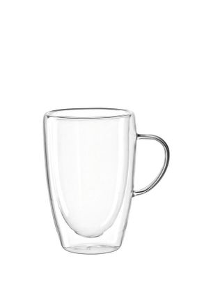 Leonardo Teeglas DUO, Glas, 400 ml, doppelwandig, Kaffee & Tee, Tassen, Teetassen