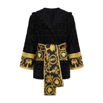 Versace Damen, Nachtw&auml;sche & Lounge, Schwarzk, XLGr&ouml;&szlig;e