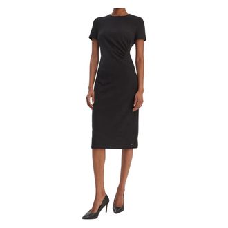 Calvin Klein Damen, Kleider, Schwarzk, XSGr&ouml;&szlig;e
