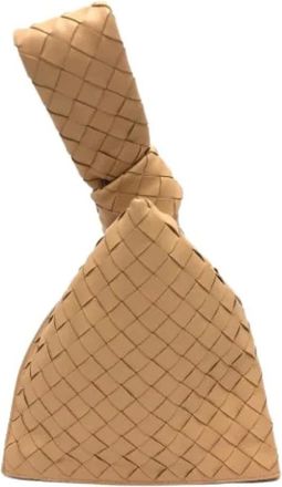 Bottega Veneta Sac &agrave; main vintage doccasion - Femme - Pre-owned - Beige - Taille: ONE Size