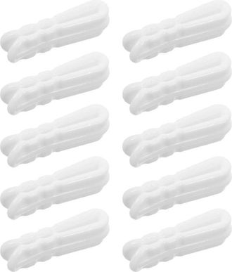 Valiclud Vakuumbeutel Clips 10Er Set Kompressions-Packbeutel-Clips F&uuml;R Kleidung Aufbewahrung Und Frischeerhaltung Mit Rei&szlig;Verschluss Beutelverschluss