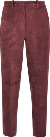Circolo 1901 Femme, Pantalons, Rouge, Taille: 38 FR Slim-fit Pantalons