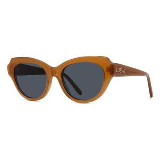 Loewe Femme, Accessoires, Brun, Taille: ONE Size Slim Lw40178I Lunettes de soleil
