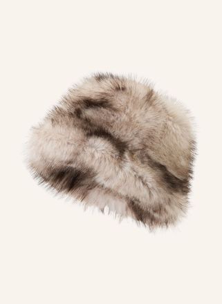 Apparis Apparis Bucket-Hat Gilly Aus Kunstfell beige