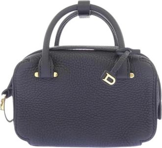 Delvaux Pre-owned Cool BOX Taurillon Soft Bag - Femme - Pre-owned - Bleu - Taille: ONE Size