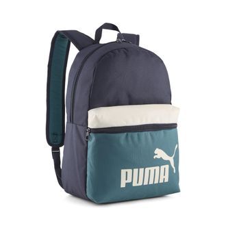 Puma Phase Rucksack mit Colour-Blocking, Accessoires, Blau, OSFA