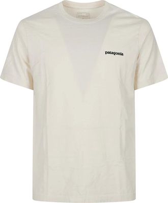 Patagonia Homme, Sport, Beige, Taille: XS T-shirt P-6 Logo