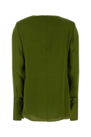 Tom Ford Limegreen Exterior: Silk Lining: Camicie Shirt
