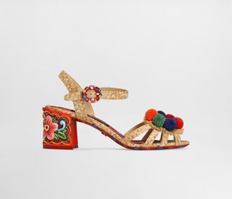 Dolce & Gabbana Sandalo - Frau Sandalen Und Wedges Multicolor 36.5