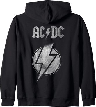 AC/DC Offizielles AC/DC Blitz Logo Rock Musik Band Hardrock Kapuzenjacke