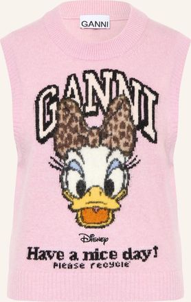 Ganni Pullunder rosa