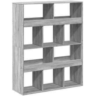 vidaXL Vidaxl - Bücherregal Grau Sonoma 100x33x125,5 cm Holzwerkstoff