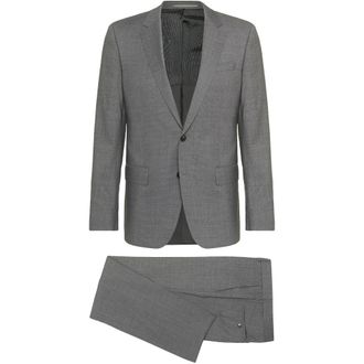 HUGO BOSS Homme, Costumes, Gris, Taille: 4XL Costume Slim Fit Gris Clair