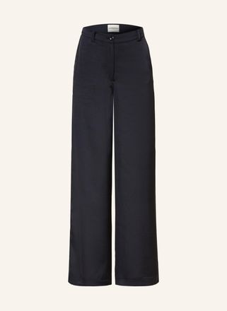 Claudie Pierlot Claudie Pierlot Marlenehose Aus Satin blau
