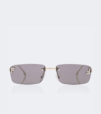 Fendi Eckige Sonnenbrille Fendi First Crystal
