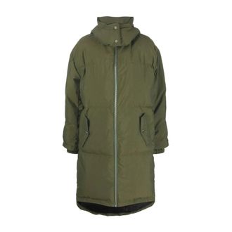 J.W.Anderson Gr&uuml;ner langer Puffer- & Daunenmantel - - Coats - Damen - Gr&uuml;n - XS
