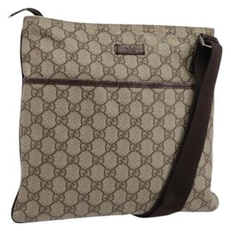 Gucci Sac bandouli&egrave;re en plastique Pre-owned - Femme - Pre-owned - Beige - Taille: ONE Size
