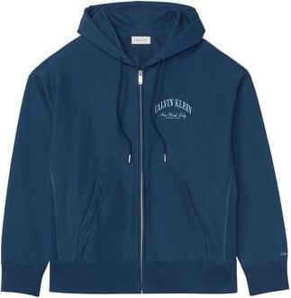 Calvin Klein Sweatshirt zipp&eacute; &agrave; capuche