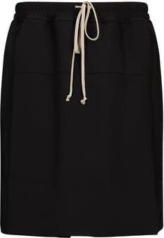 Rick Owens Short droit Kiltshorts en laine
