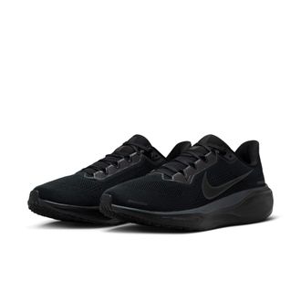 Nike Laufschuh NIKE AIR ZOOM PEGASUS 41, Herren, Gr. 42,5, grau (schwarz, schwarz, anthrazit), Textil, Schuhe Laufschuh, Topseller