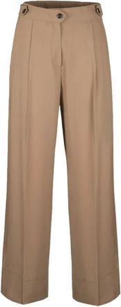 Moorer Femme, Pantalons, Beige, Taille: 40 FR Naomi