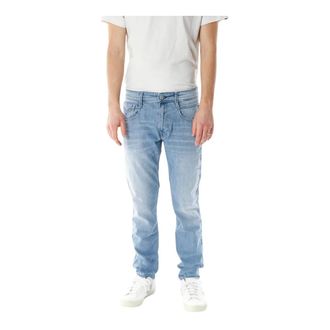 Replay Homme, Jeans, Bleu, Taille: W38 L32 Jean Slim Fit Stretch