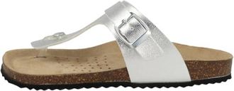 Geox Sandales D Brionia pour Femme (Pointure 42) (Argent), Argenté, 38.5 EU