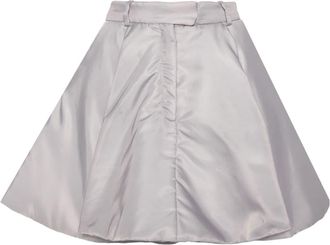 Viktor & Rolf Gefütterter Minirock - Grau