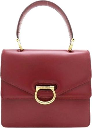 Celine Sac &agrave; main vintage doccasion - Femme - Pre-owned - Rouge - Taille: ONE Size